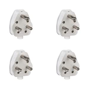 Anchor by Panasonic 16A 3 Pin Plug Top 240V (White, Pack of 4) : Amazon ...