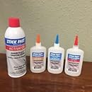 Amazon.com: Large Stick Fast Starter Kit 12.5 oz Activator 4.5 oz Thin ...