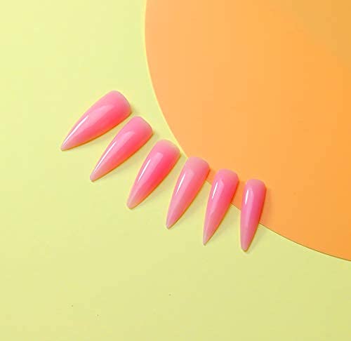 Polygel Dual Nail Forms Ballerina Stiletto Dual Forms with Scale Clear ...