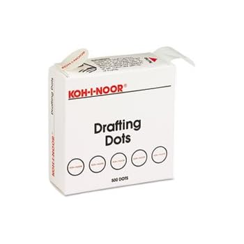 Amazon.com : Staedtler(R) Drafting Dots, 7/8in., Box Of 500 : Office Products