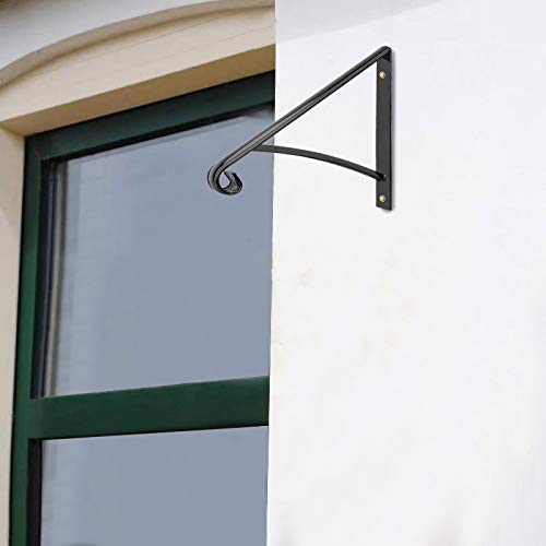 Atemou Single Step Handrail,Black Handrail Railings 1 Step Handrail ...