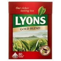 Amazon.com: Lyons Gold 80 Tea Bags - Fast : Electronics