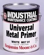Benjamin Moore Gal Alkyd Rust Inhib Metal Primer - White - General ...