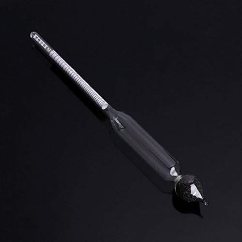 Alcohol Concentration Tester 3-Piece Hydrometer Alcoholmeter Tester Set ...