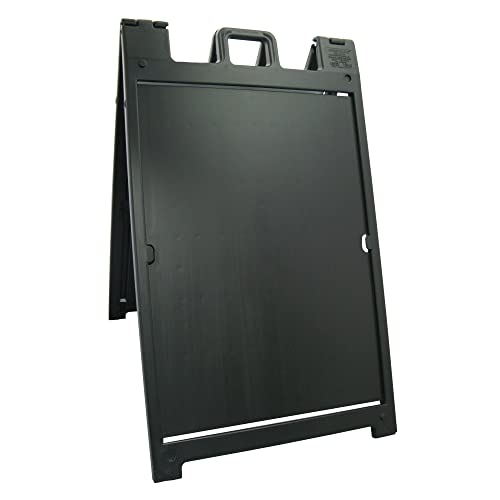 Plasticade 140NSBKBOXED Signicade Deluxe A-Frame Sidewalk Curb Sign ...