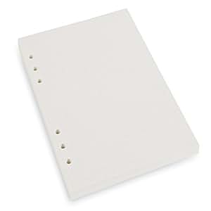 A5 6-Ring Binder/Planner Refill Paper for Filofax, 6 Hole, 100 Sheets ...