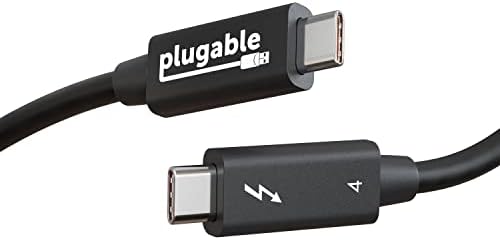 سعر Plugable Thunderbolt 4 Cable [Thunderbolt Certified] 6.4ft USB4 ...