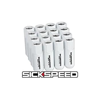 Amazon.com: 16 Piece 60Mm White Lug Nuts 12X1.5: Automotive