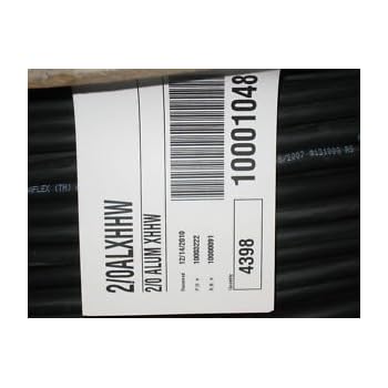 500' 2/0 XHHW Aluminum Cable Wire THHN THWN 600 Volt Building AL in ...