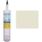 Amazon.com: Color Fast Caulk Matched to Custom Building Products (Bone ...
