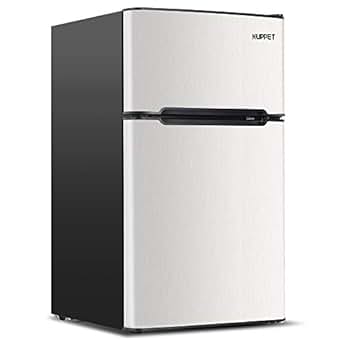 Amazon.com: Kuppet Compact Refrigerator Mini Refrigerator for Dorm ...