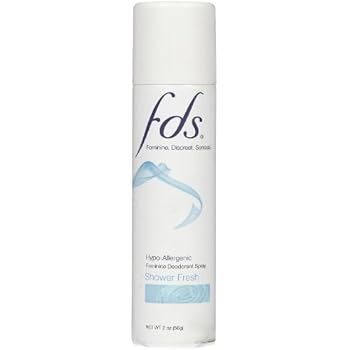 Amazon.com : FDS Hypoallergenic Intimate Deodorant Spray, White Blossom ...