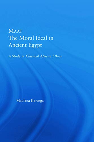 Amazon.com: Maat, The Moral Ideal in Ancient Egypt (African Studies ...