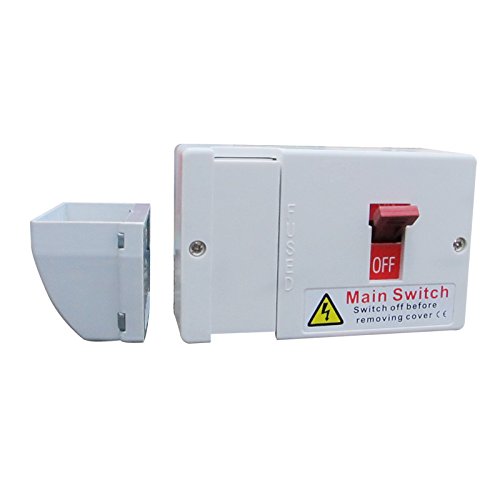 Fused Main Switch with 80A & 100A Fuses & cable shroud AD100FMS: Amazon ...