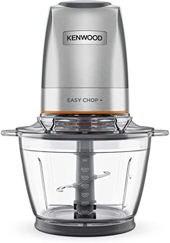 KENWOOD Glass Chopper 500W Electric Food Chopper with 1.2L Glass Bowl ...