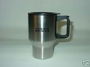 Amazon.com: Volvo Penta Thermo Mug Stainless Steel Coffee: Travel Mugs ...