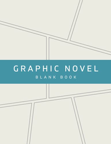 Graphic Novel Blank Book: Graphic Novel Book for Adults & Teenagers ...