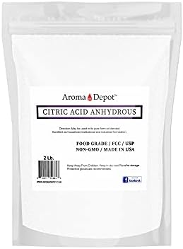 Citric Acid Powder 2 lb. - I Fine Granules I 100% Natural I Food Grade ...