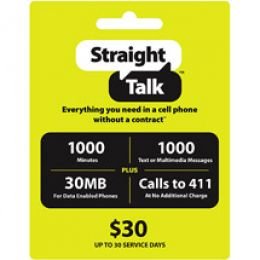 Amazon.com: Straight Talk 0 Pre-paid Card: Cell Phones & Accessories