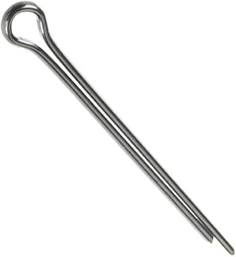 Steel Cotter Pin, Zinc Plated Finish, Meets ASME B18.8.1, Inch: Amazon ...