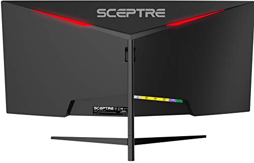 Sceptre 30-inch Curved Gaming Monitor 21:9 2560x1080 Ultra Wide Ultra ...