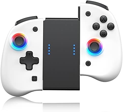 ECHTPower LED Joy Con for Switch/Switch OLED, Wireless Joycon Switch ...