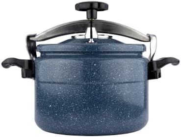 Al Saif Aluminum Granite Pressure Cooker Size: 9Liter, Color: Blue ...