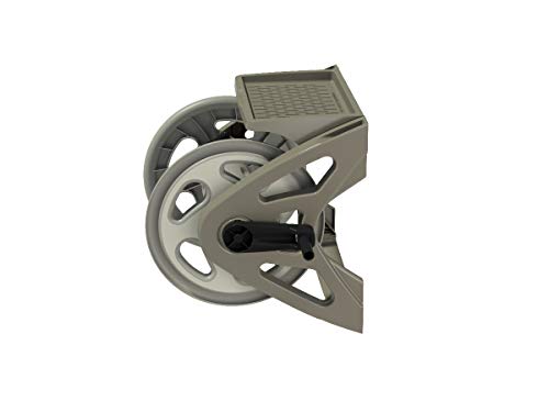 Suncast WMS200 Handler 200 ft. Taupe Retractable Wall Mounted Hose Reel ...