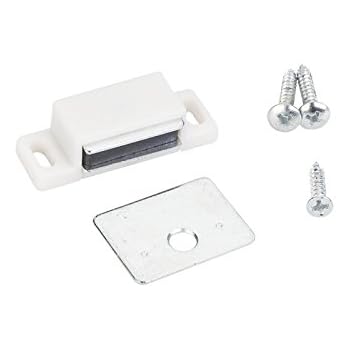 Standard Shutter Magnet or Catch - White - Pull Force (up to 13#) - 2 ...