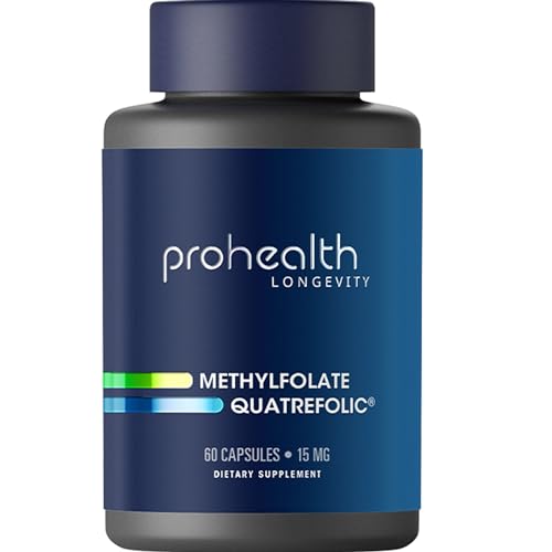 ProHealth Methylfolate with Quatrefolic Folate (15 mg, 60 Capsules ...