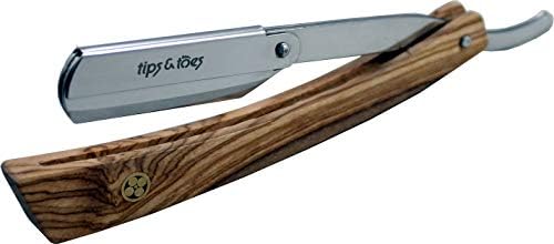 Tips & Toes Straight Razor-Pure Natural Wood Handmade Handle price in ...