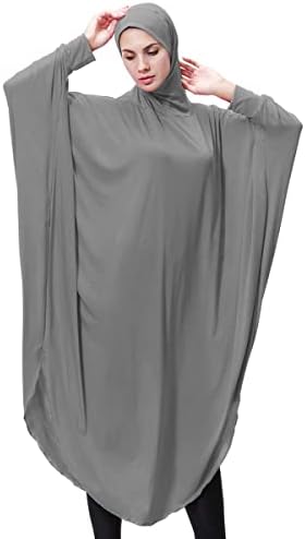 سعر khalat Women's One-Piece Muslim Abaya Dress Large Overhead Prayer ...