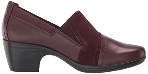 COLLECTION BY CLARKS Womens Black Emily Step Slip On Leather Shootie 9. ...