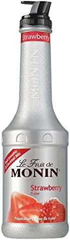 Monin Strawberry Fruit Mix Puree, 1 Litre price in UAE | Amazon UAE ...