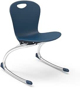 Amazon.com: Virco ZUMA Series 18" Rocking Chair, 5th Grade - Adult ...