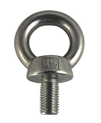 Stainless Steel 316 Eye Bolt 16mm Marine Grade M16 Heavy Duty: Amazon ...