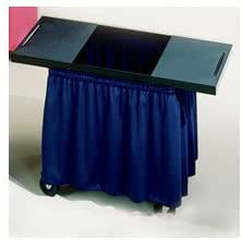 Amazon.com: Draper Skirts for Mobile AV Carts and Tables Skirt Size: 38 ...