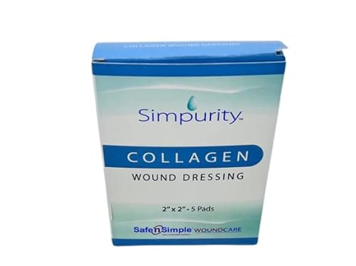 Simpurity Collagen Dressing Pads, Long-Lasting Protection Collagen ...
