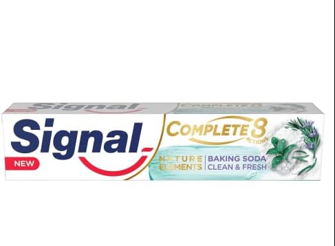 سعر Signal Natural Toothpaste Complete 8 Baking Soda 100ML فى مصر ...