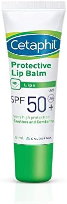 Cetaphil Protective Lip Balm SPF 50+, Moisturizing Lipbalm, Very High ...