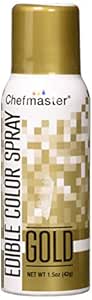 Amazon.com : Chefmaster Edible Spray Cake Decorating Color 1.5oz Can ...