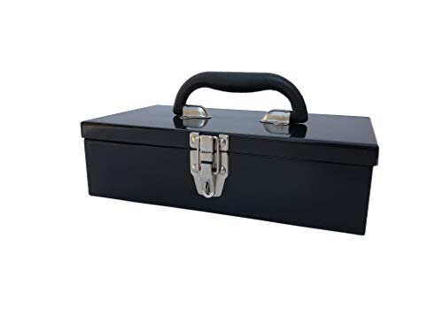Mua Workington Portable Carpenter Metal Tool Box with Latch, Small ...
