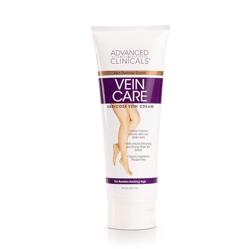 Advanced Clinicals Vein Care- Eliminate the Appearance of Varicose Veins. Spider Veins ...