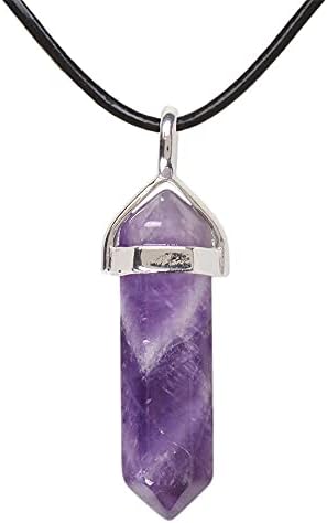 Justinstones Natural African Amethyst Gemstone Hexagonal Pointed Reiki ...