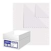 Alliance Continuous Carbonless Computer Paper 9.5 x 11, Blank Left and ...