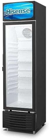 Hisense Showcase Chiller Single Glass Door 520 Liter Black Model ...