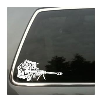 Amazon.com: (2x) M40A3 Sniper Rifle Sticker - Black - Sticker - Decal ...