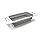 SAMMART 1 Piece Over The Sink Rectangular Colander (Grey): Amazon.co.uk ...