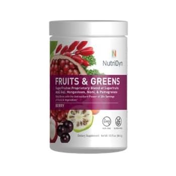 Amazon.com: NutriDyn Fruits & Greens Berry Flavor *Certified Organic* w ...