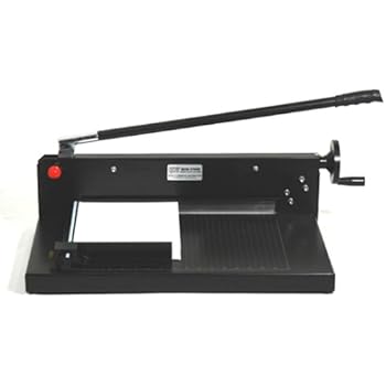 Amazon.com : QCM 1700E Desktop Stack Paper Cutter : Stack Paper ...